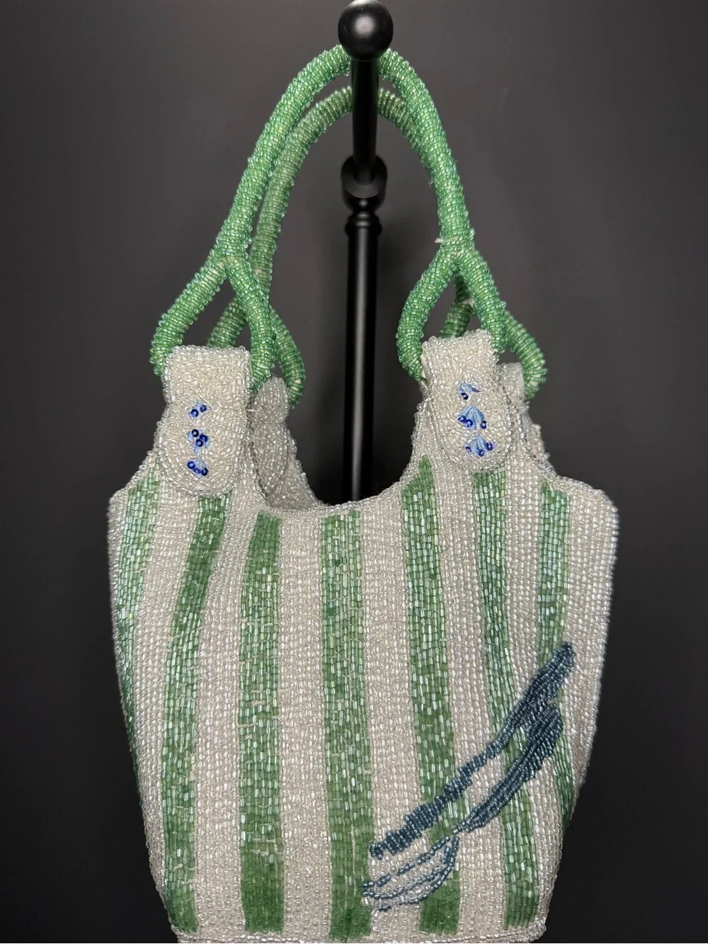 Bags | New Viral Beaded Purse Bag Made In India Summer Resort Novelty ...
